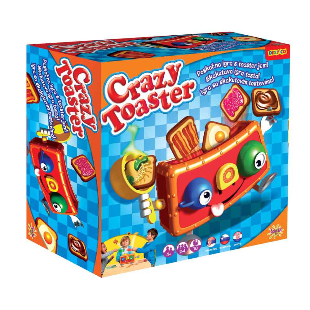 Crazy Toaster družabna igra | Dexy Co spletna prodaja