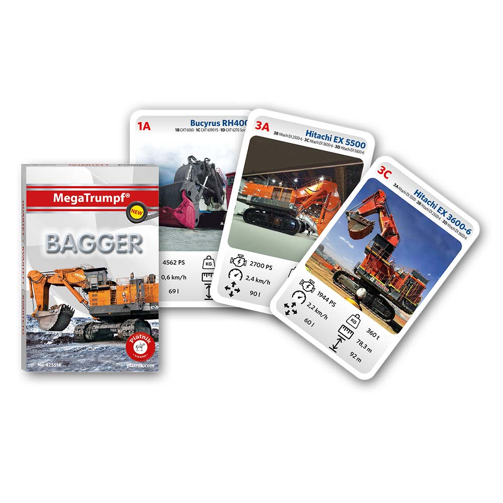 Piatnik karte avtomobili bagri | Dexy Co spletna prodaja