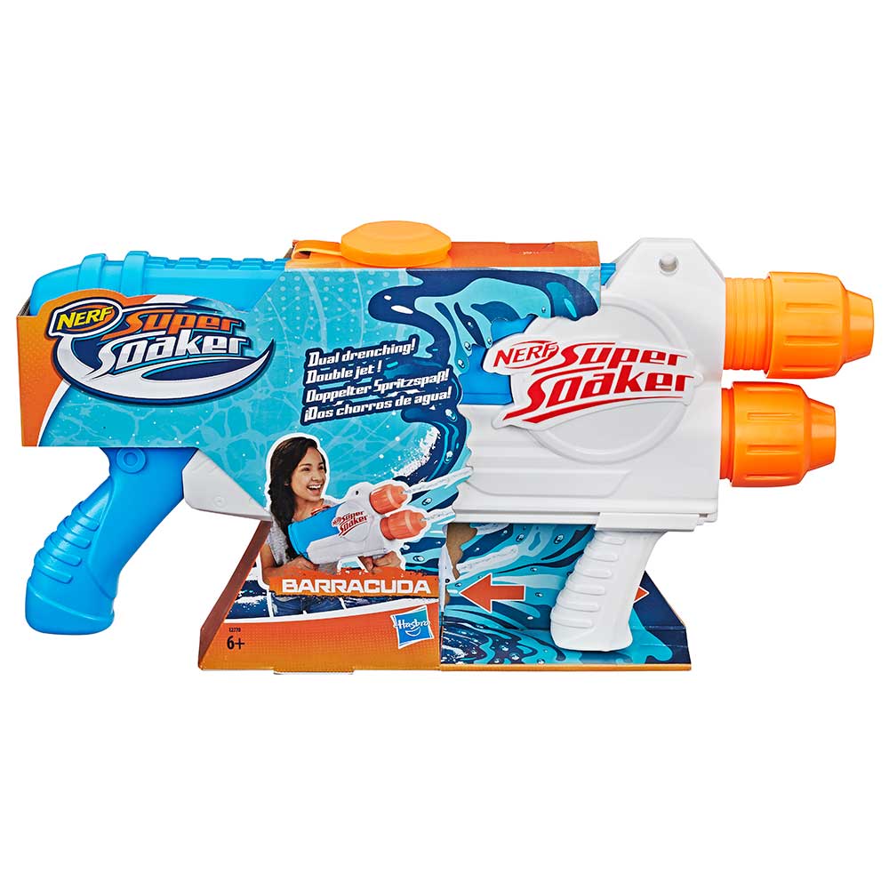 Vodna pištola Nerf Super Soaker Barracuda vodni metalec | Dexy Co ...