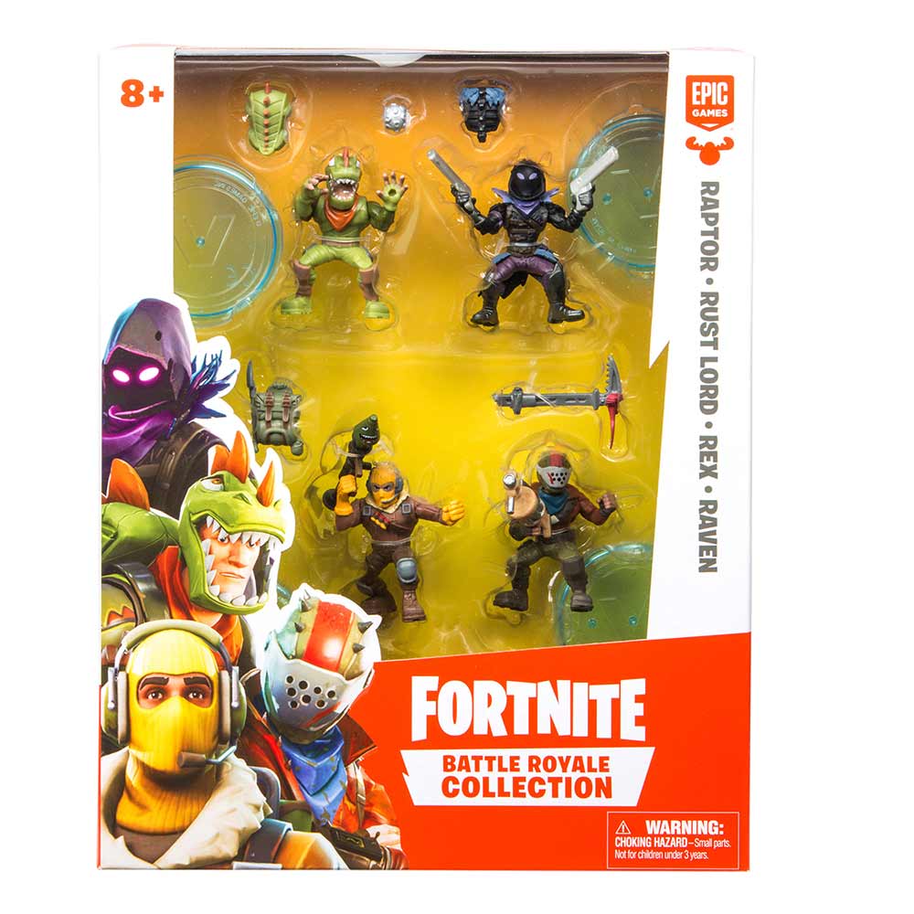 Fortnite set 4 figur z dodatki | Dexy Co spletna prodaja